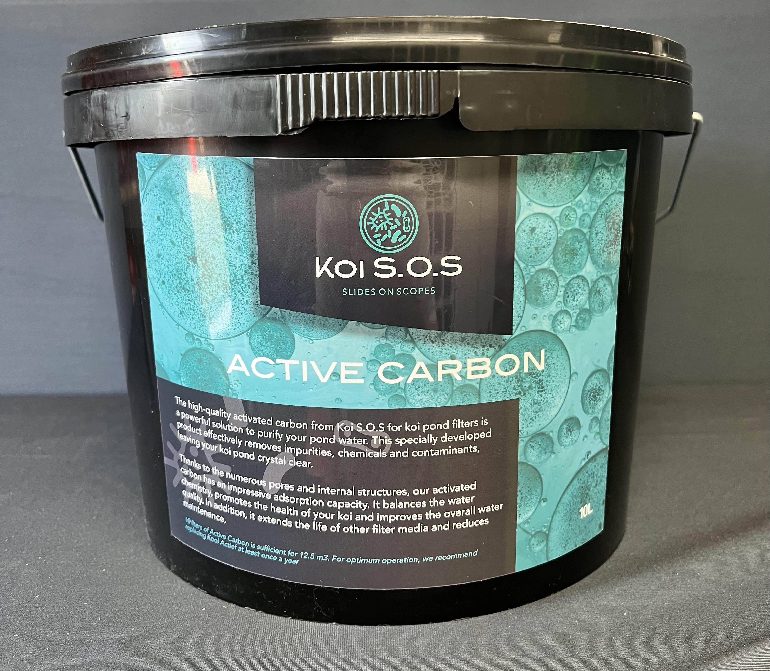 Koi SOS Active Carbon use in koi pond de-chlorinators Remove Chlorine