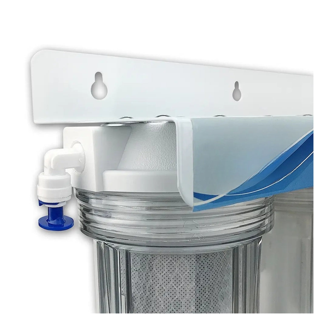3 Stage 10" Pond Dechlorinator Water Filter System with 1/4" connectio