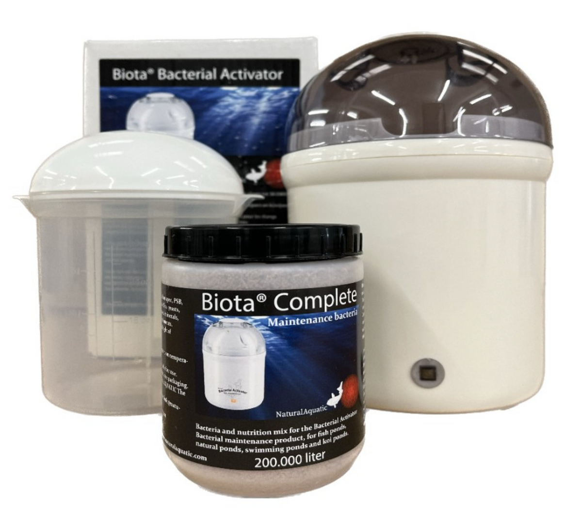 Biota Bacterial Activator 200,000 lt Filter Booster Kit - Improve your ...