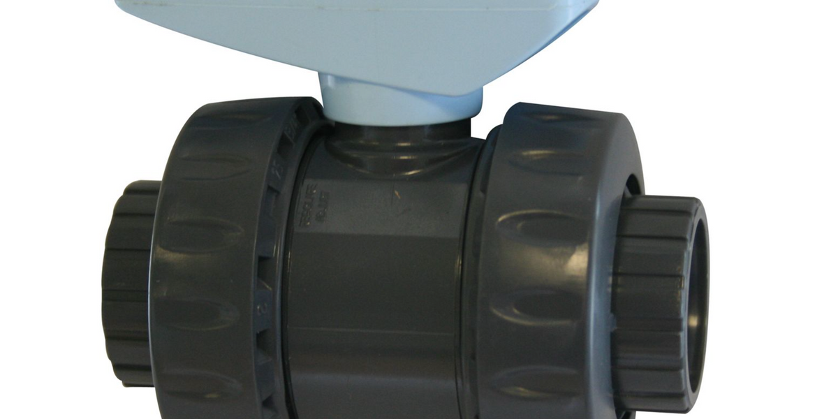 Double Union Ball Valves, pond pressure pipe fittings - Elite Koi