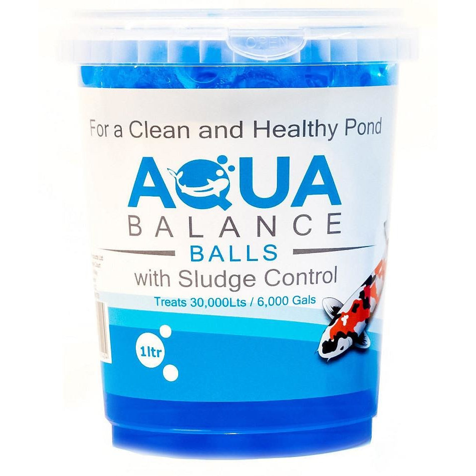 Aqua Ballance Balls help reduce harmful Ammonia & Nitrite in koi ponds